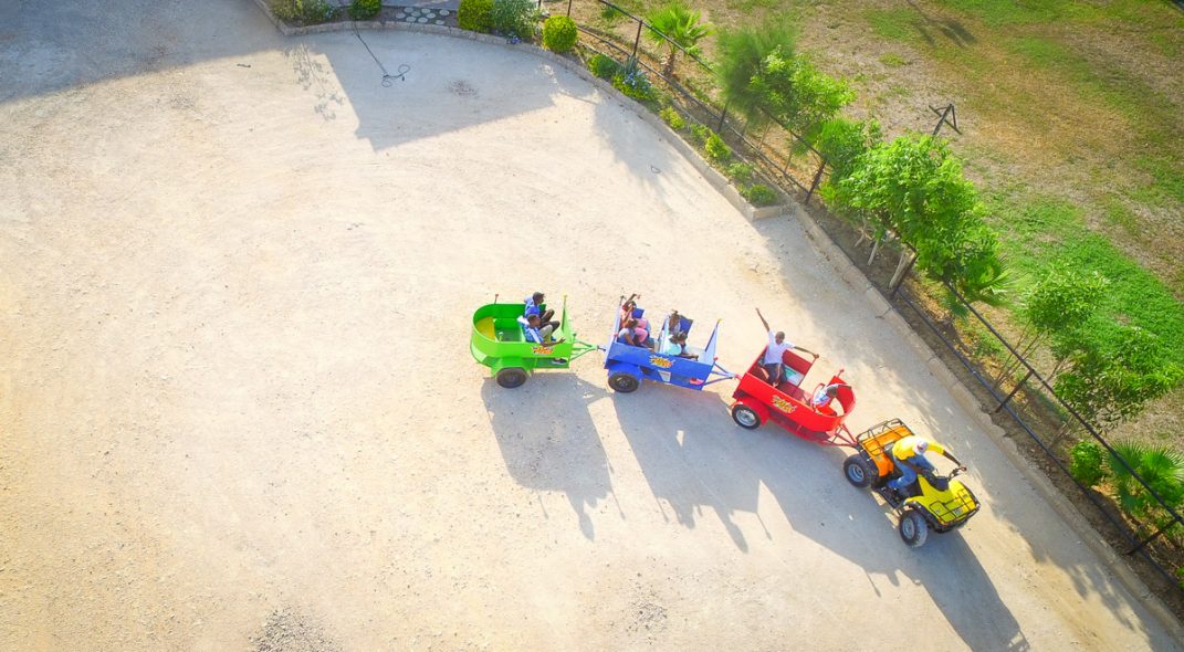 Trackless Wiley ATV Train