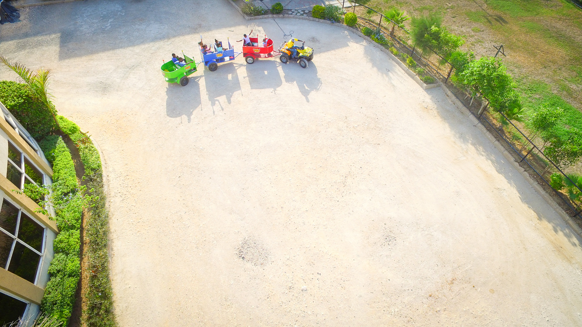 Trackless Wiley ATV Train