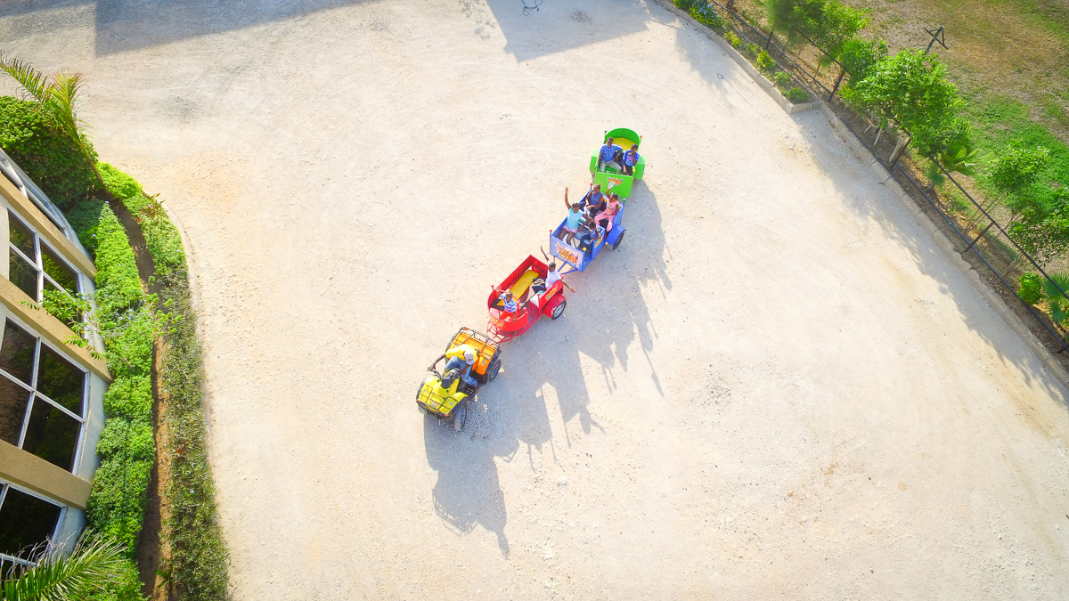 Trackless Wiley ATV Train